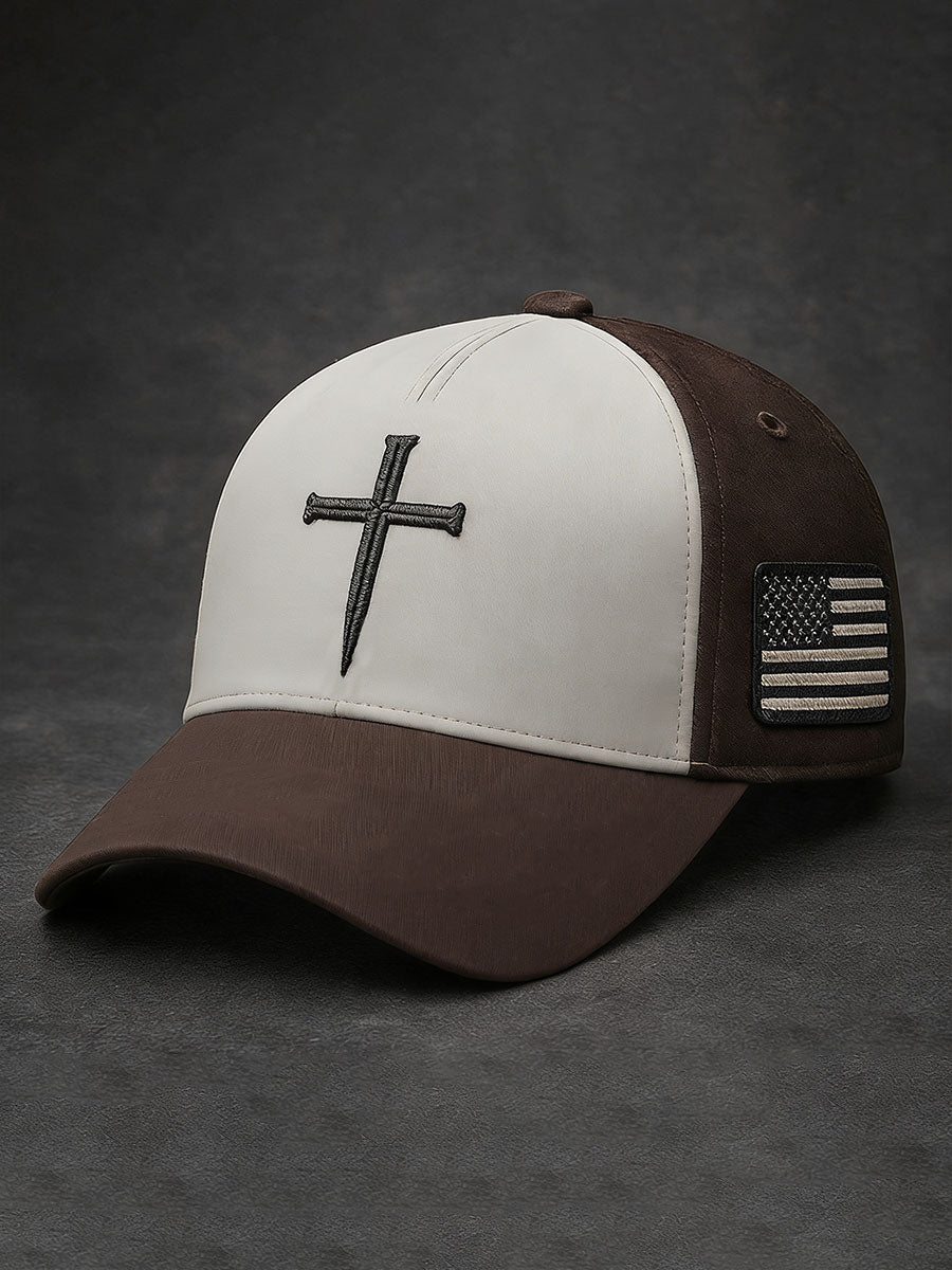 Unisex Faith Cross Print Hat – lassloom